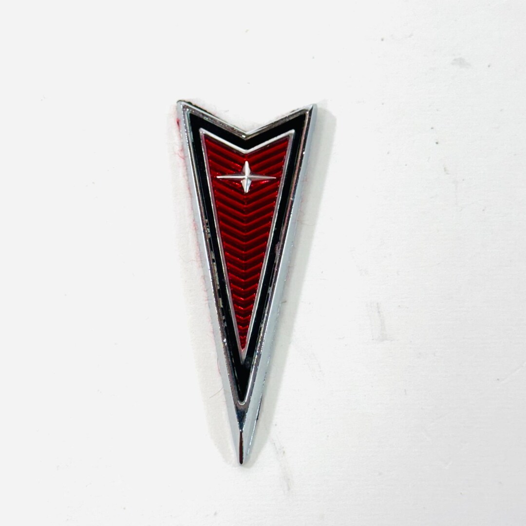 Vintage Pontiac Car Automobile Emblem - Etsy
