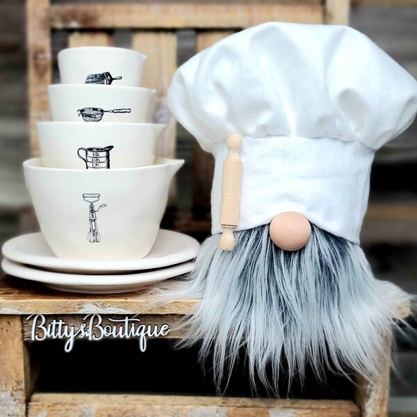 Chef Gnome - Etsy
