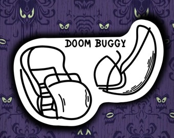 Haunted Mansion Sticker - Etsy