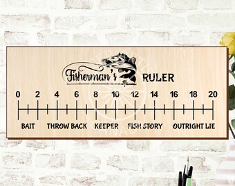 Fishing Ruler | Etsy