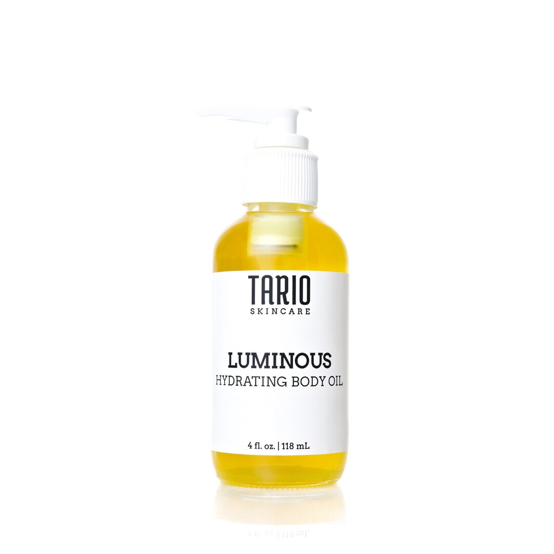 LUMINOUS Body Oil Exclusive Non-greasy Organic Hydrating Body Oil After ...