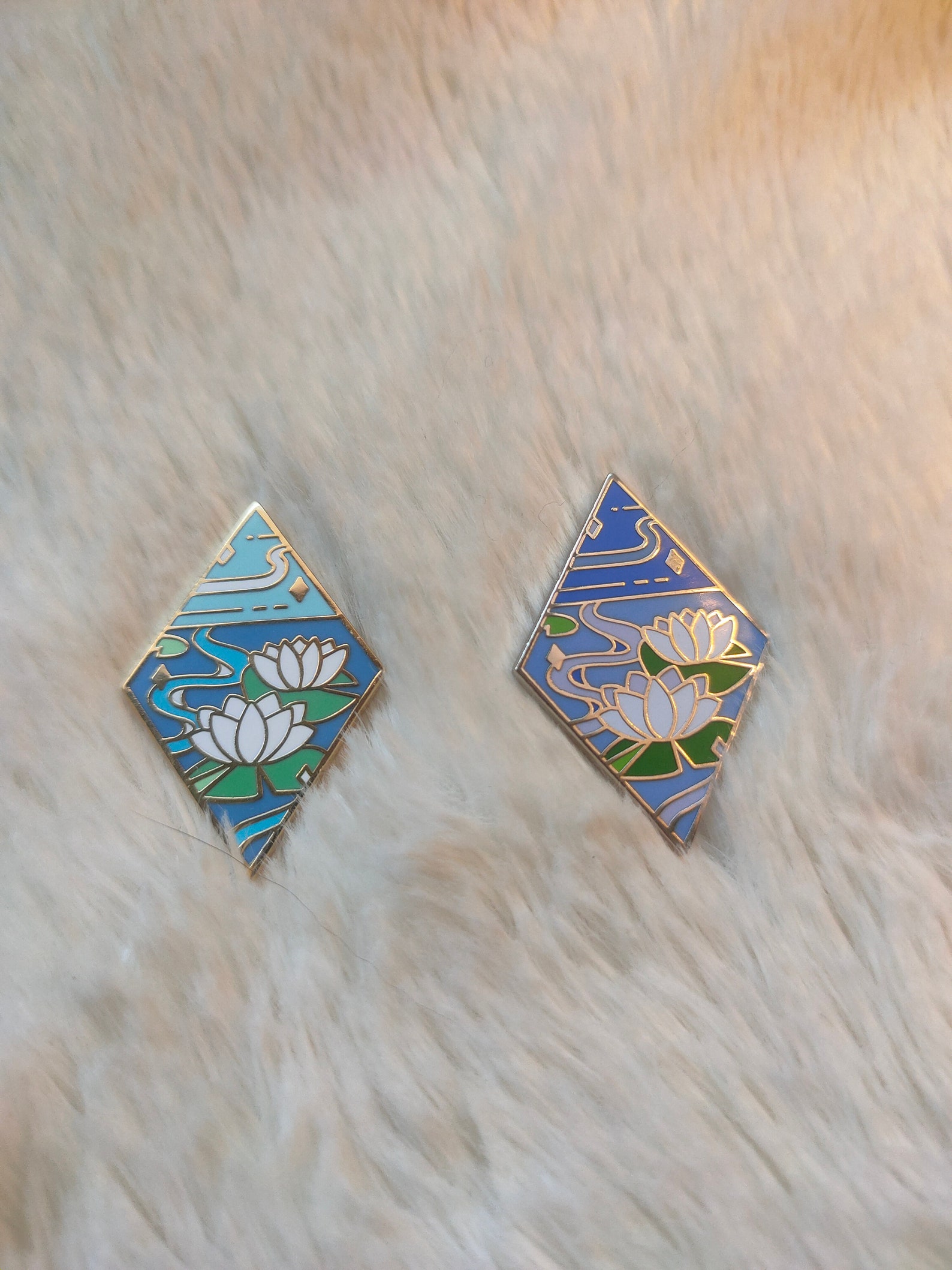 Lily Pond: Enamel Pin Collection - Etsy