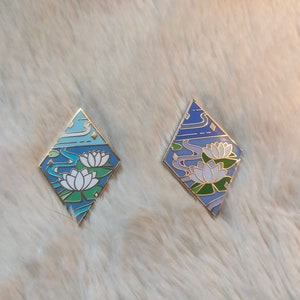 Lily Pond: Enamel Pin Collection - Etsy