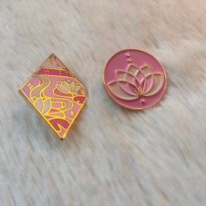Lily Pond: Enamel Pin Collection - Etsy