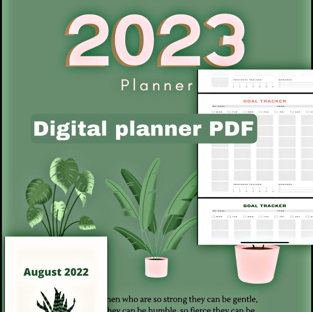 Simple Digital Planner Pdf for Ipad-laptop - Etsy