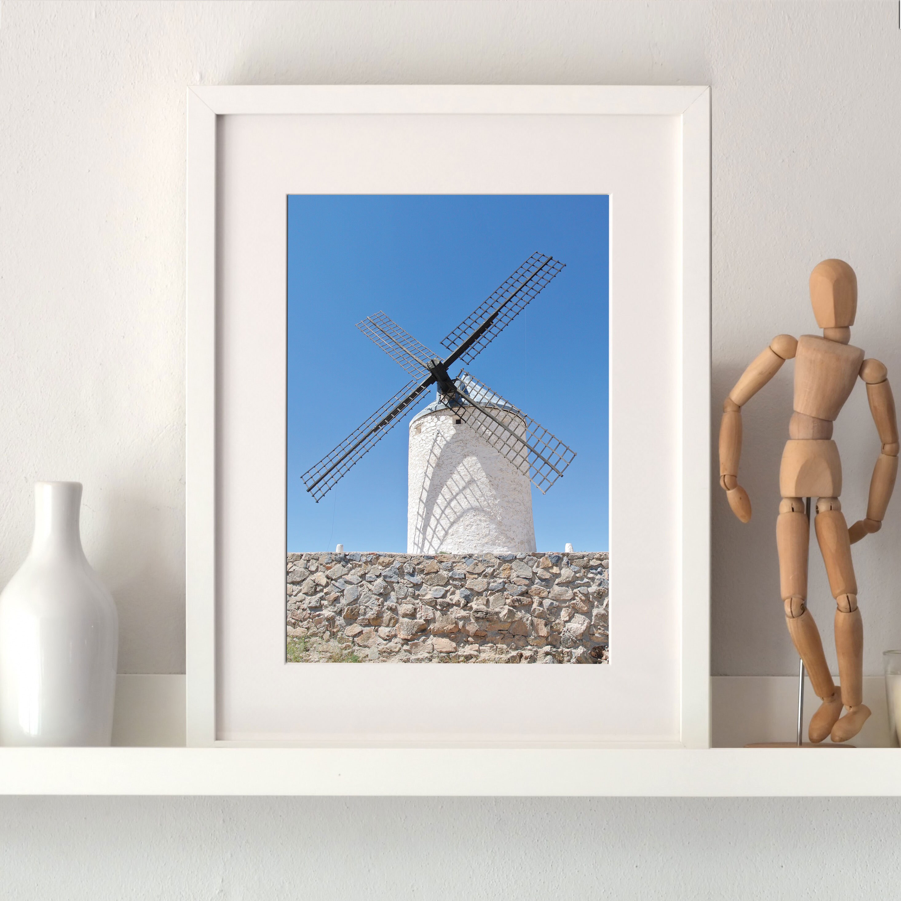 Windmill Print, Europe Photography Wall Decor, Downloadable Prints ...
