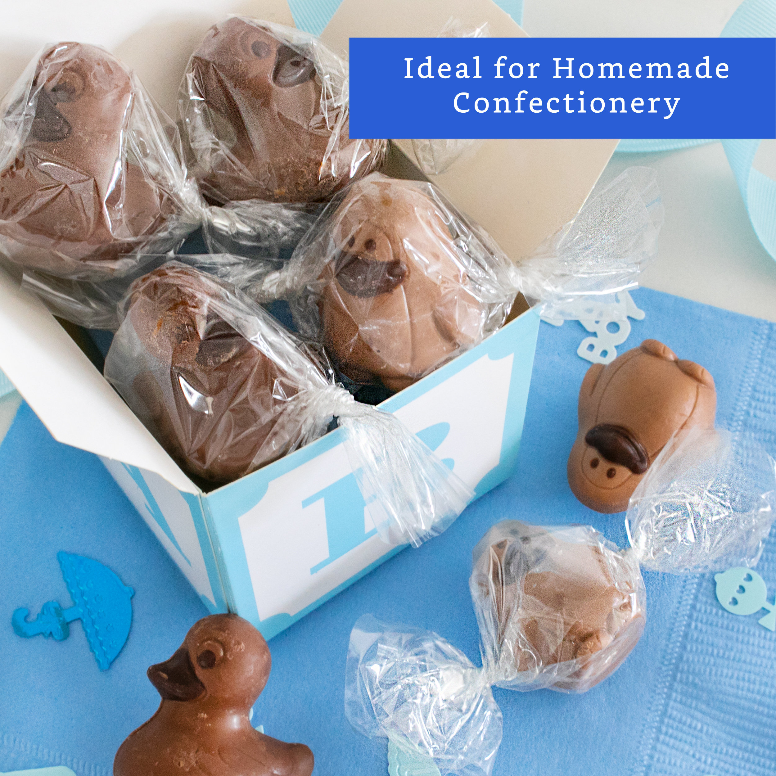 Clear Candy Wrappers for Caramels (300 Pcs 5 X 5 Inches) - Natural ...