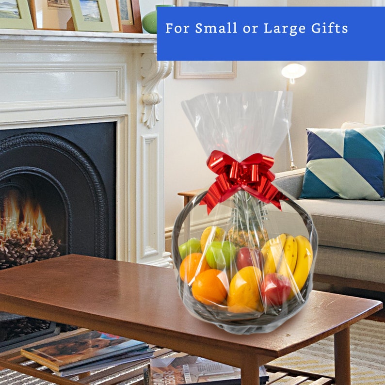 110 Ft Clear Cellophane Wrap Roll 31.5 in X 110 Ft - Etsy