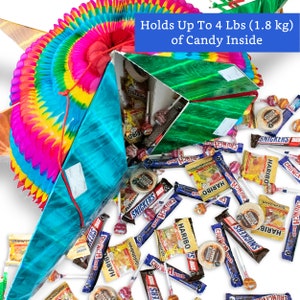 Mexican Piñata (large 32 In) - Authentic Handmade Foldable Large Pinata ...
