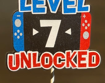 Nintendo Cake Topper - Etsy