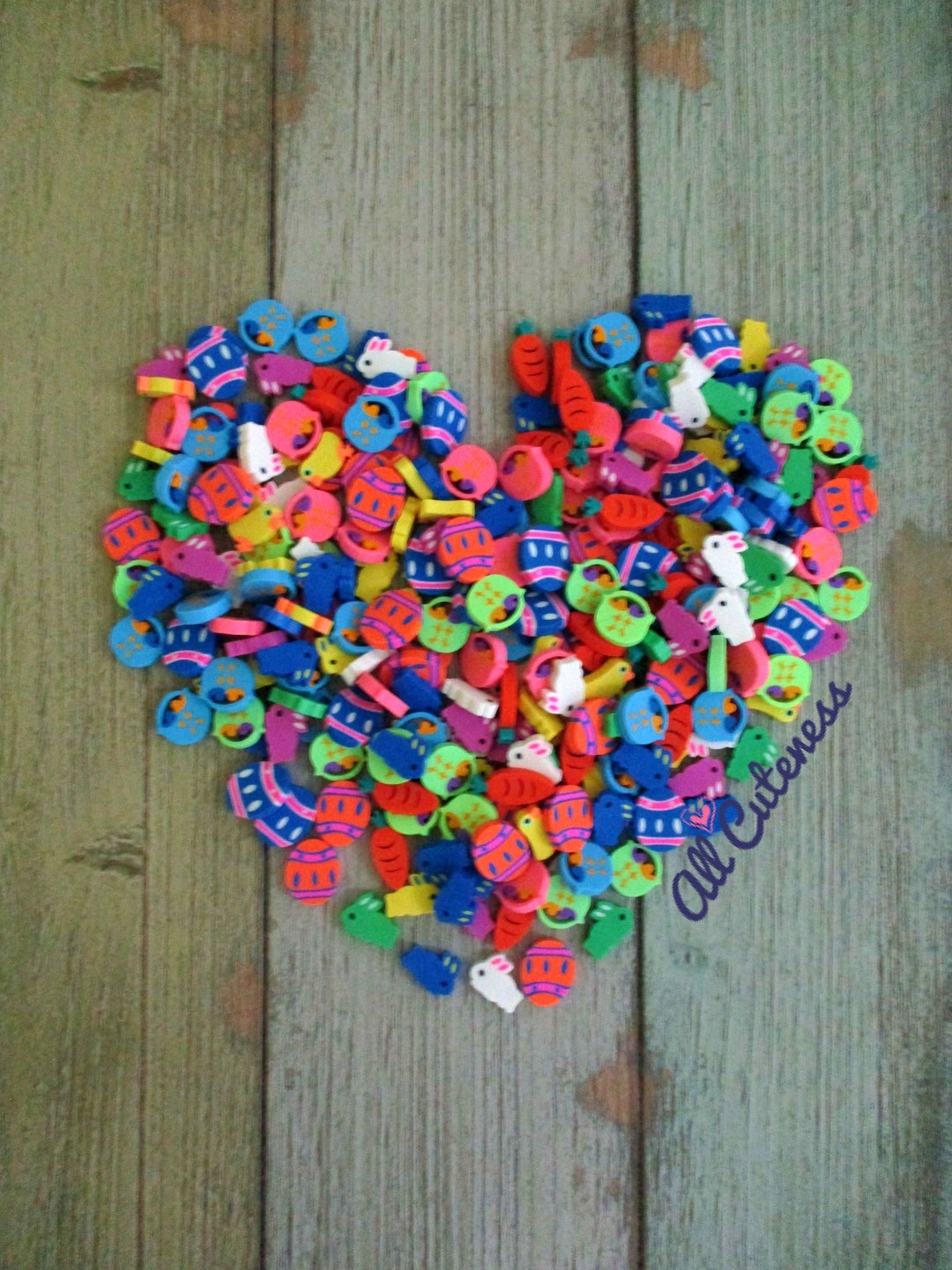 Colorful Easter Mini Erasers - Etsy