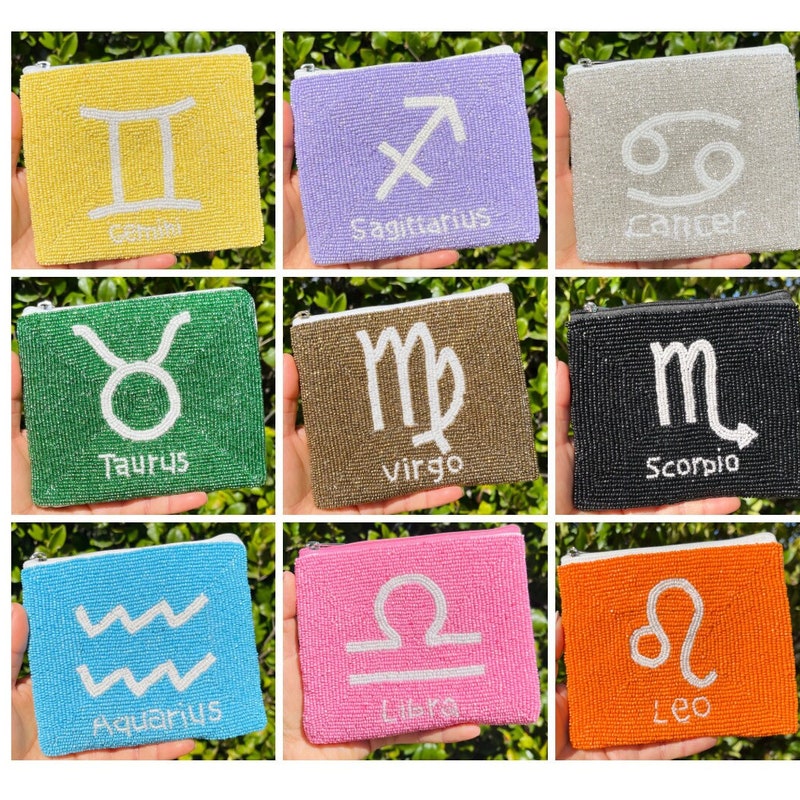 Zodiac Purse - Etsy