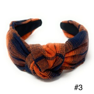 Fall Jeweled Knotted Headband, Fall Fashion Handcrafted Headbands for ...