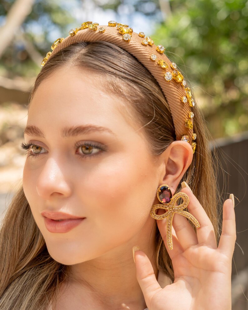 Luxurious Baroque Headband With Handcrafted Jeweled Embellishments ...