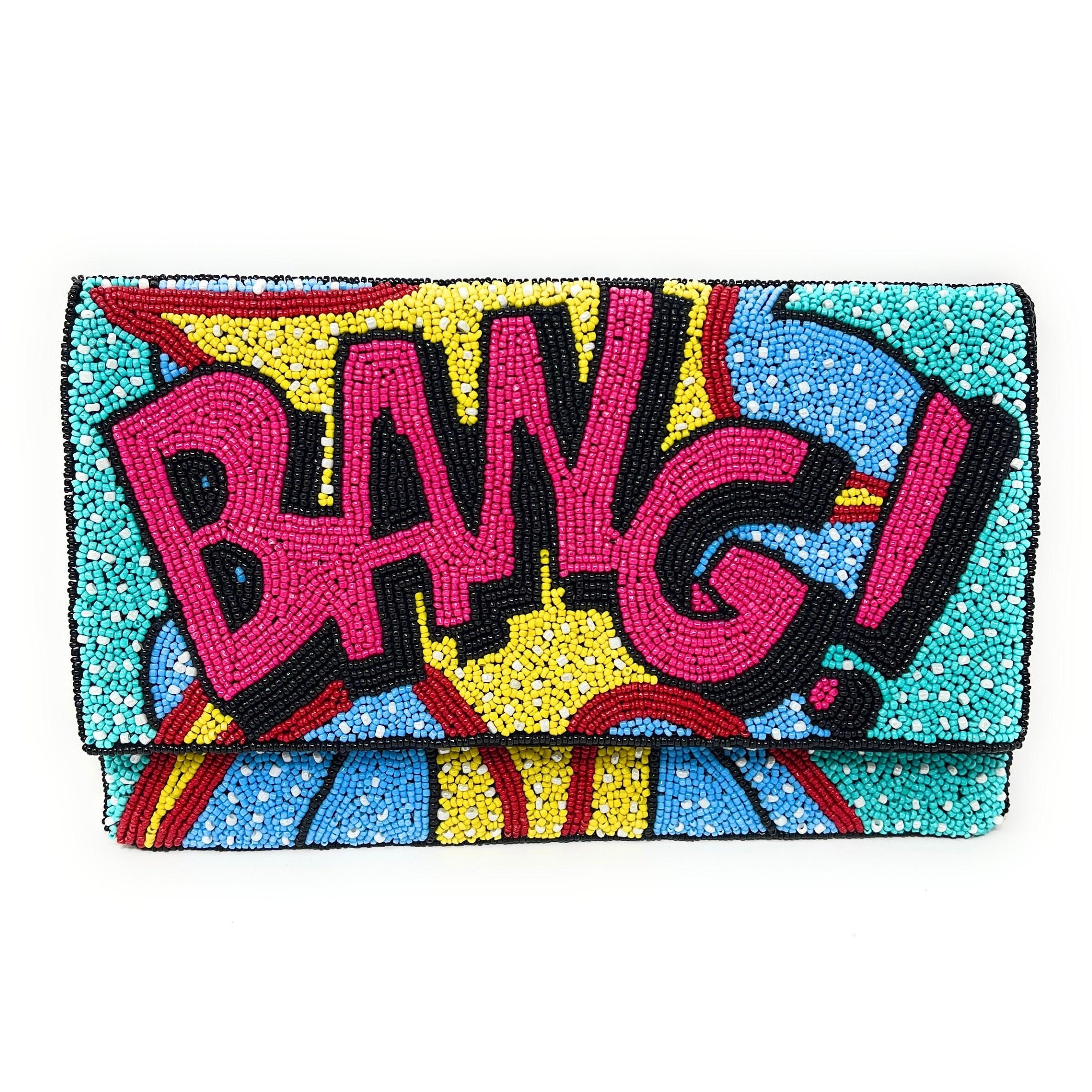 Unique Fun and Chic Clutch Purses: Hand-beaded With Love Birthday ...