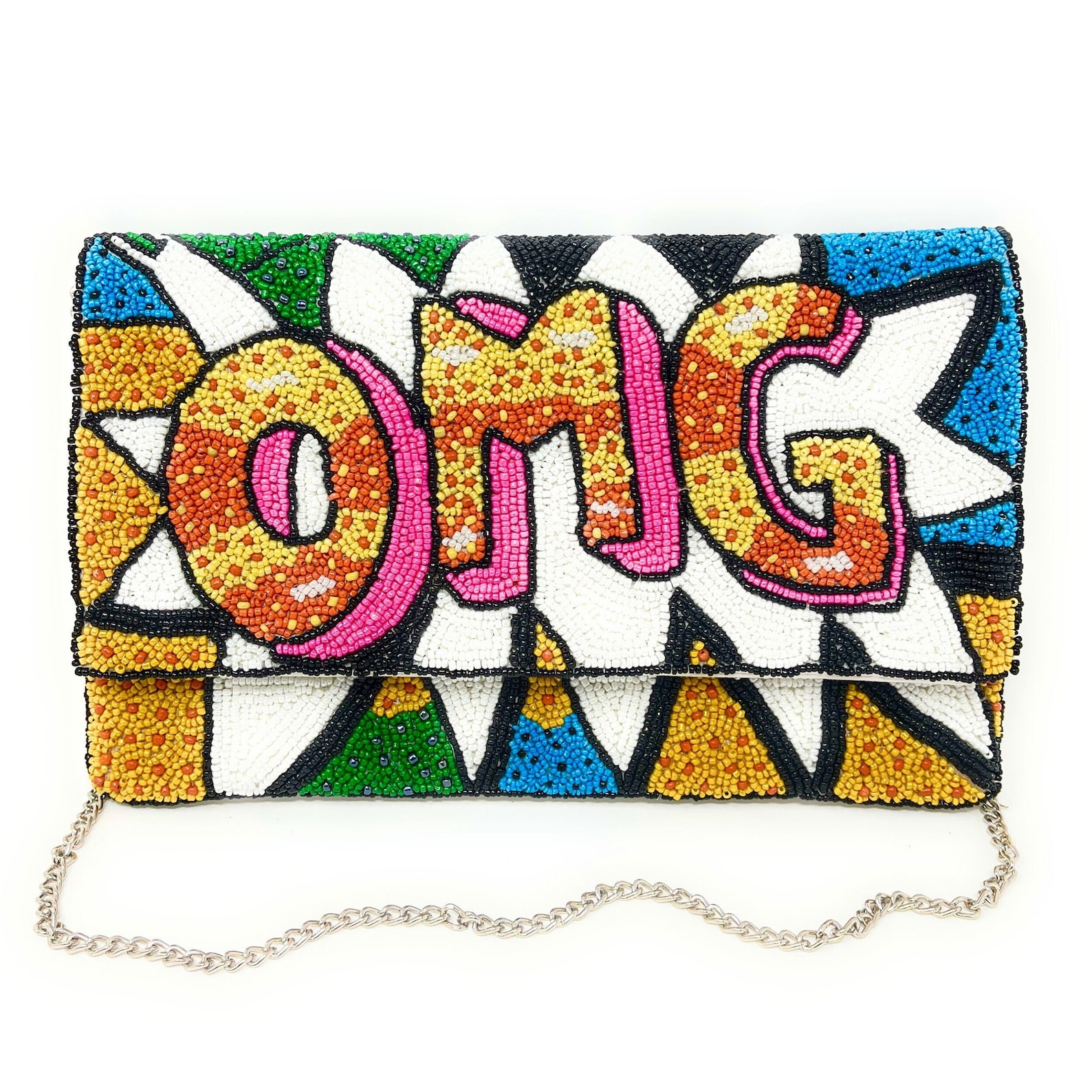 Unique Fun and Chic Clutch Purses: Hand-beaded With Love Birthday ...