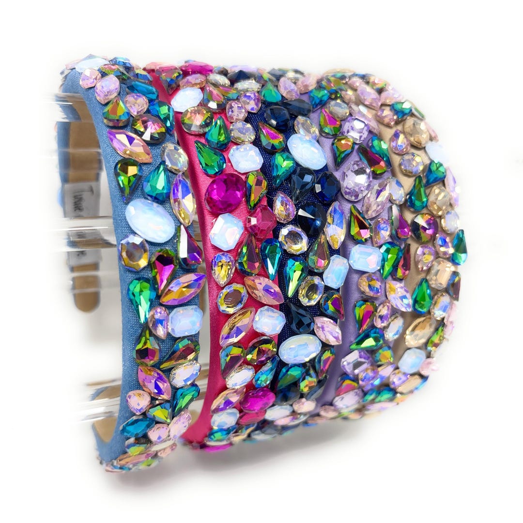 Luxurious Baroque Headband With Handcrafted Jeweled Embellishments ...