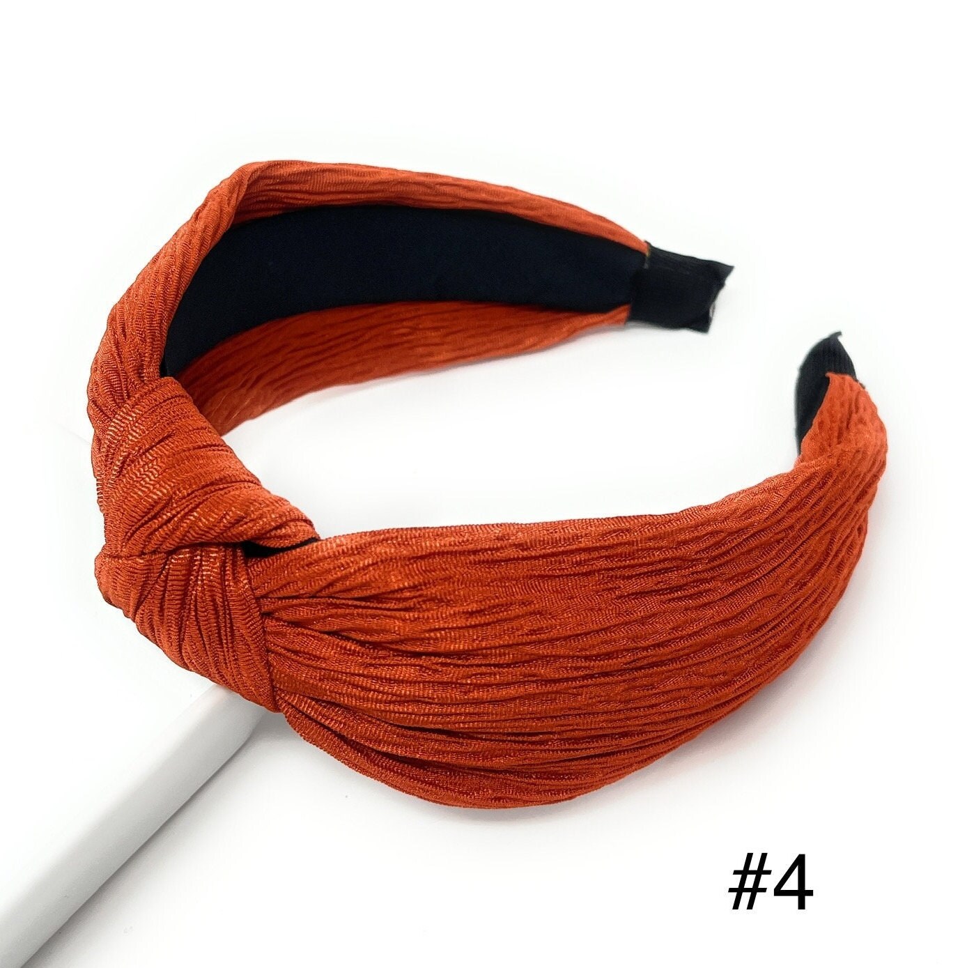 Fall Jeweled Knotted Headband, Fall Fashion Handcrafted Headbands for ...