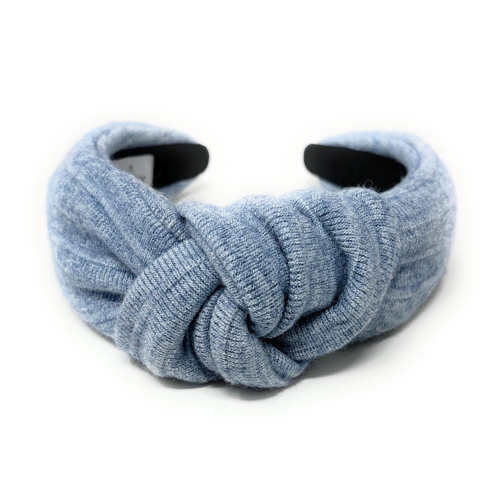 Chic Solid Color Top Knot Headband | Handcrafted Soft Fabric Hair ...