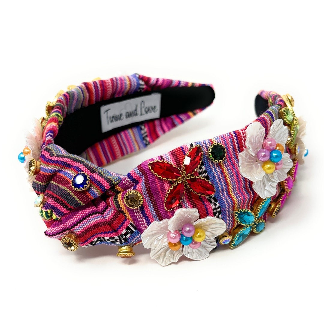 Cinco De Mayo Top Knot Headbands Handcrafted in Stunning Designs ...