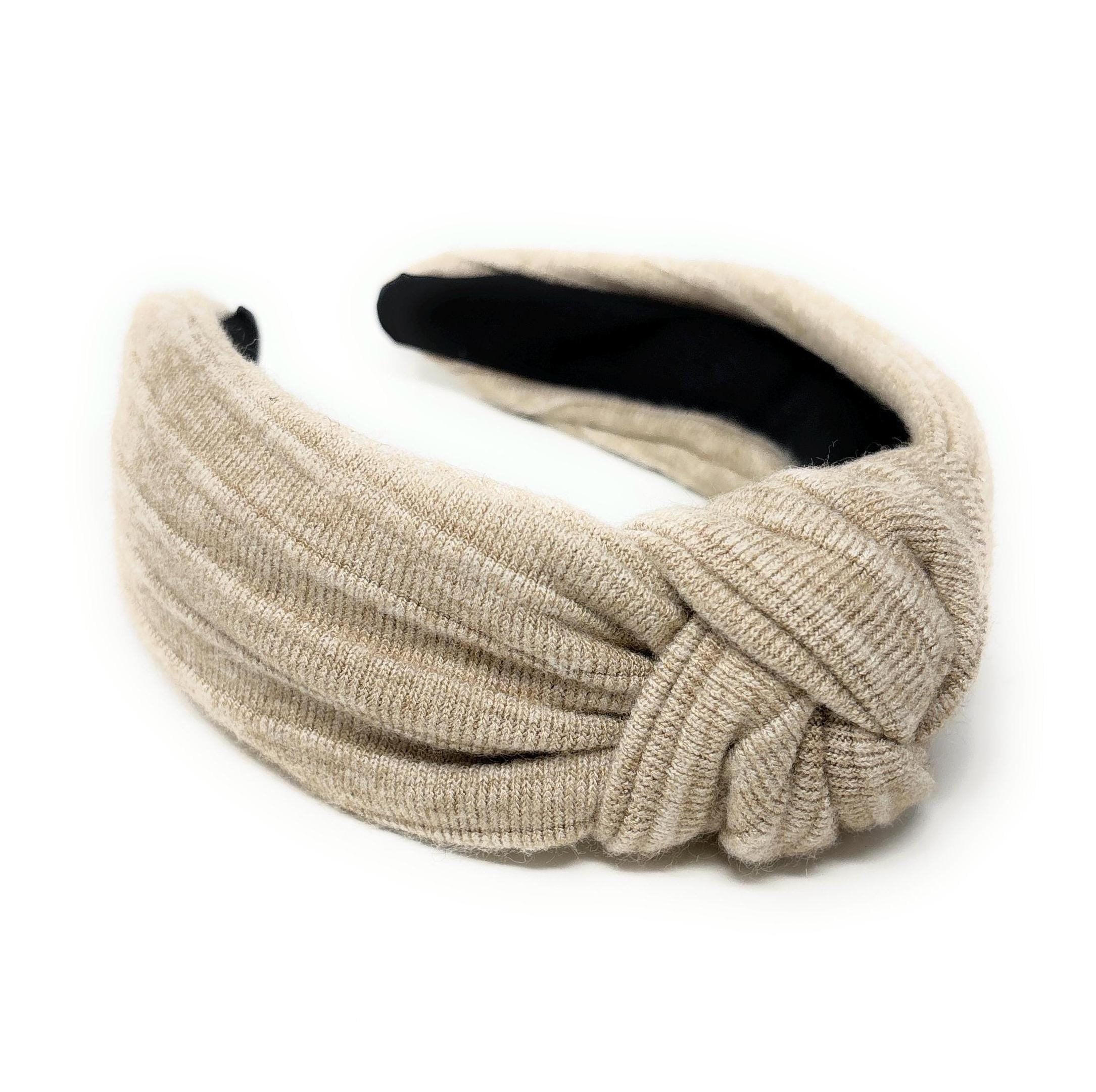 Chic Solid Color Top Knot Headband | Handcrafted Soft Fabric Hair ...