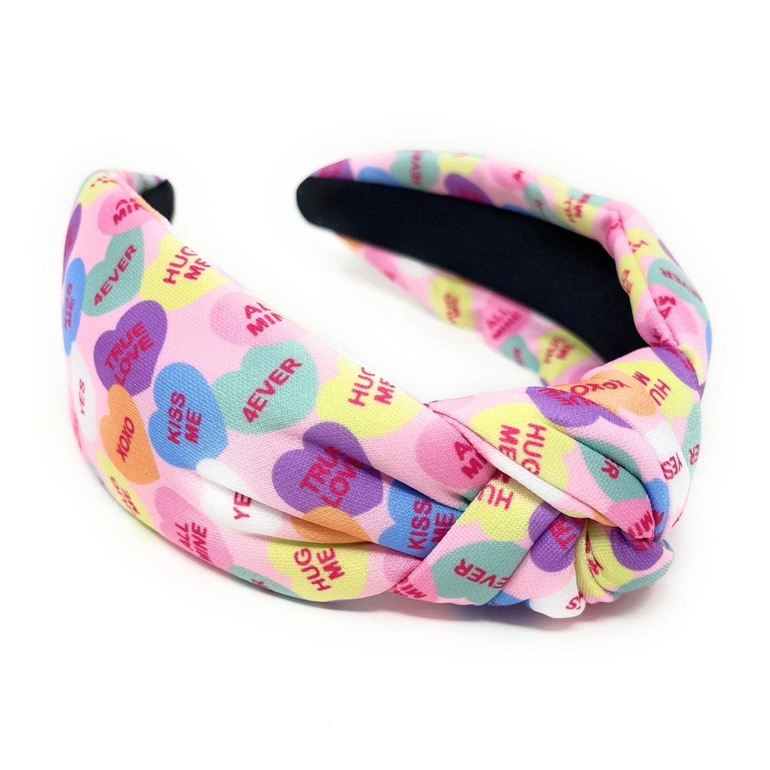 Valentine's Day Handmade Custom Headbands, Valentines Day Headbands ...