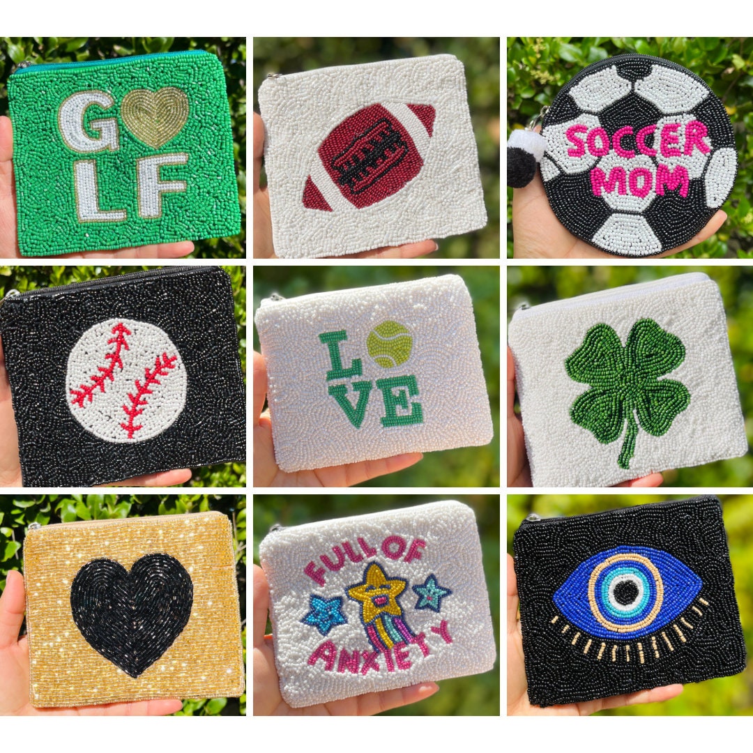 Game Day Coin Purse Pouch Golf Small Purse Coin Purse - Etsy