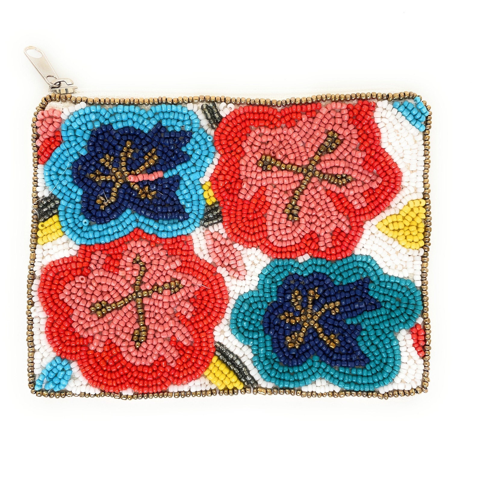 Coin Purse Pouch Beaded Coin Purse Cute Coin Purse Beaded | Etsy