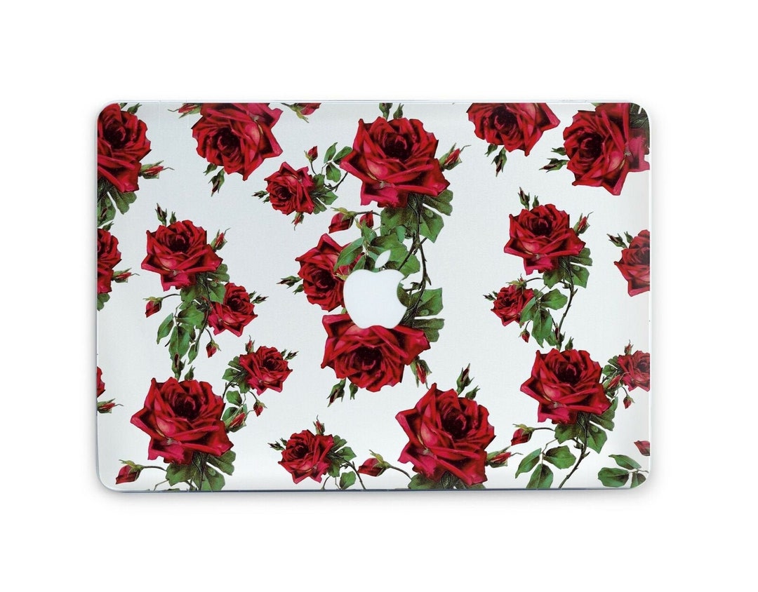 Red Roses MacBook Pro 16 Case A2141 Red Flowers MacBook Air 13 Case ...