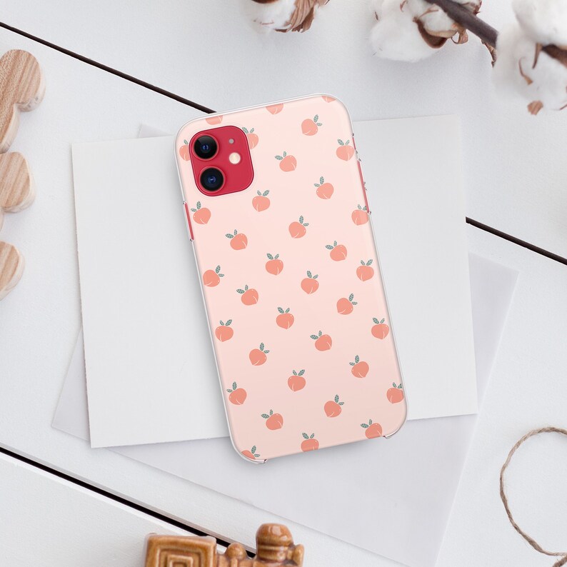 Peach Iphone 11 Case Iphone 11 Pro Max Case Fruits Iphone 11 - Etsy