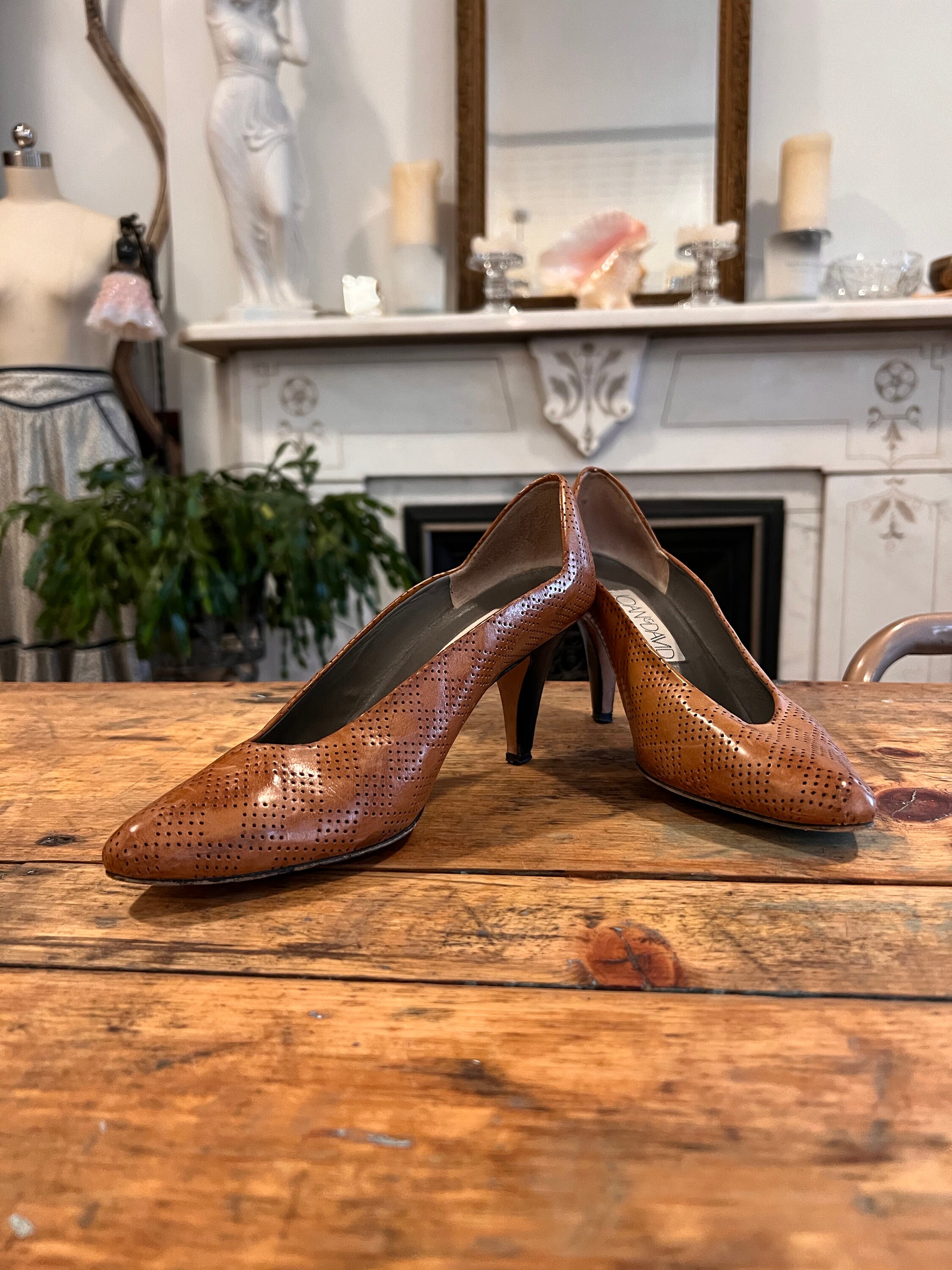 Vintage Italian High Heels JOAN & DAVID Couture Pumps High Heels ...