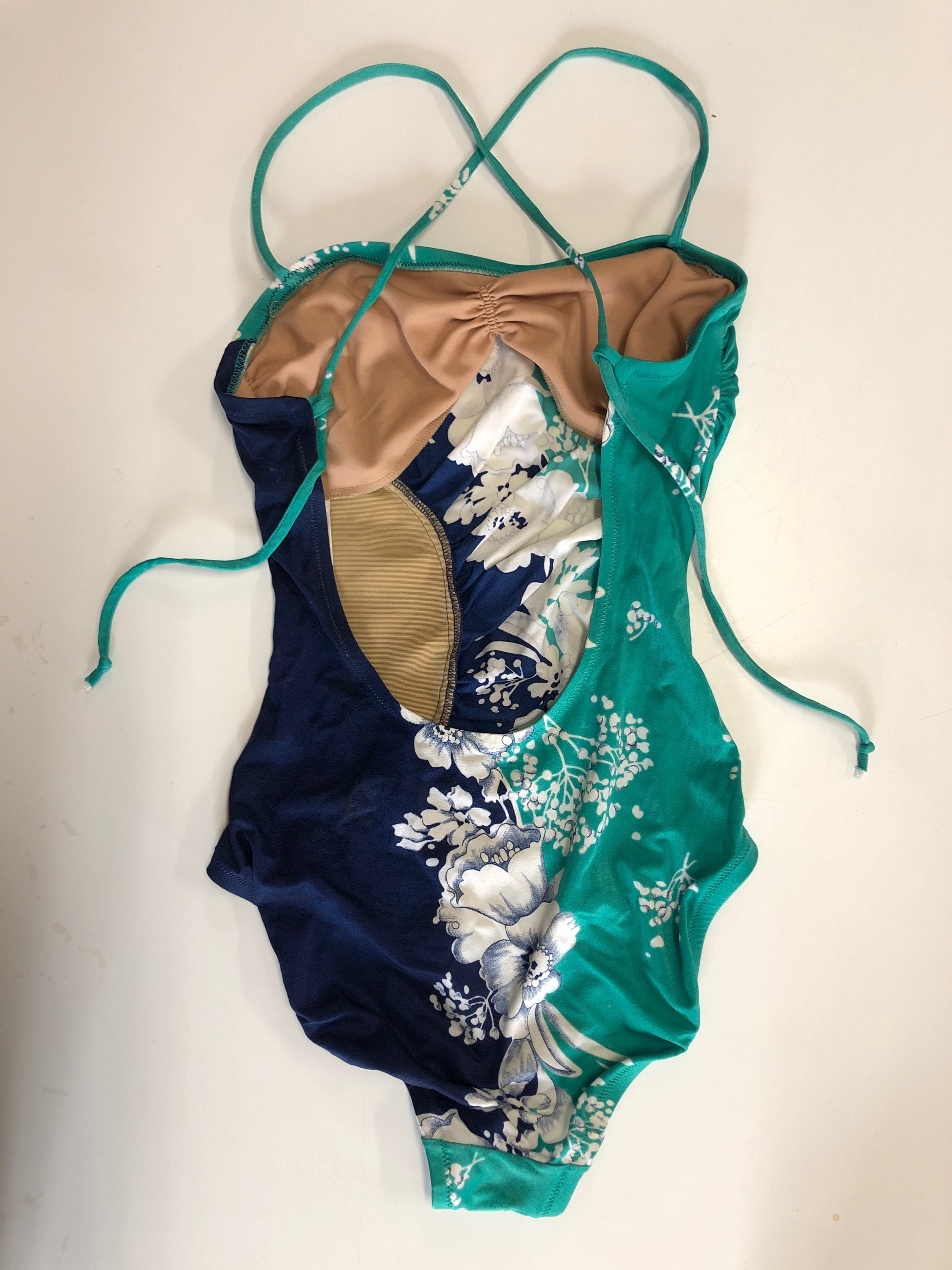 Vintage Swim Suit / 80s Vintage Bathing Suit / Asymmetrical / - Etsy