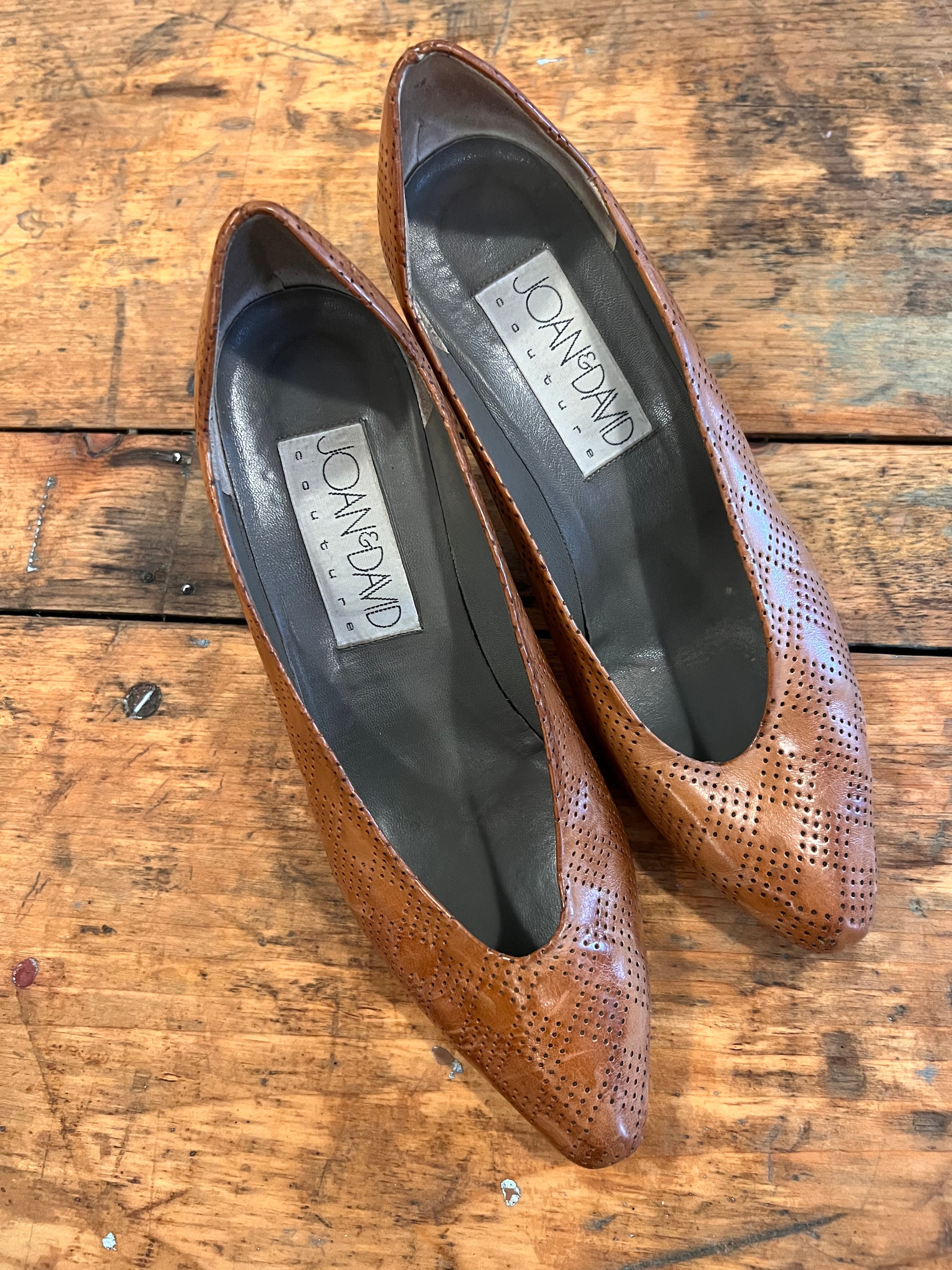 Vintage Italian High Heels JOAN & DAVID Couture Pumps High Heels ...