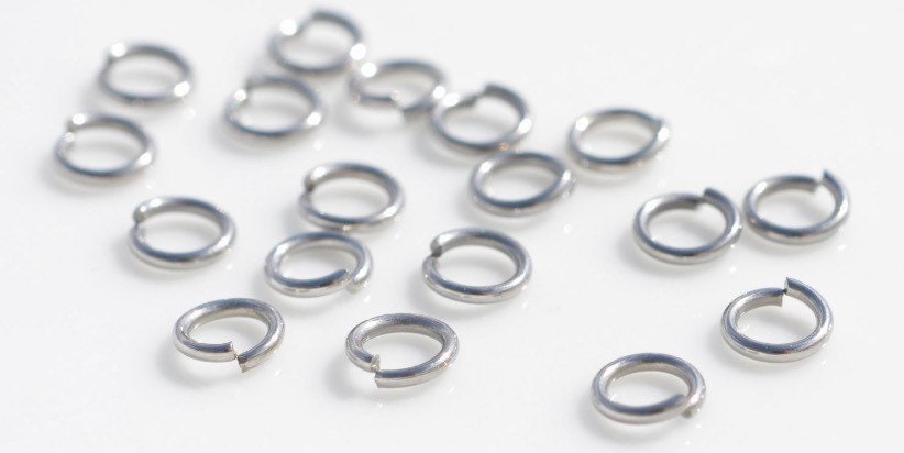 100 Pc Jump Rings - Etsy