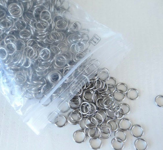 100 Pc Jump Rings - Etsy