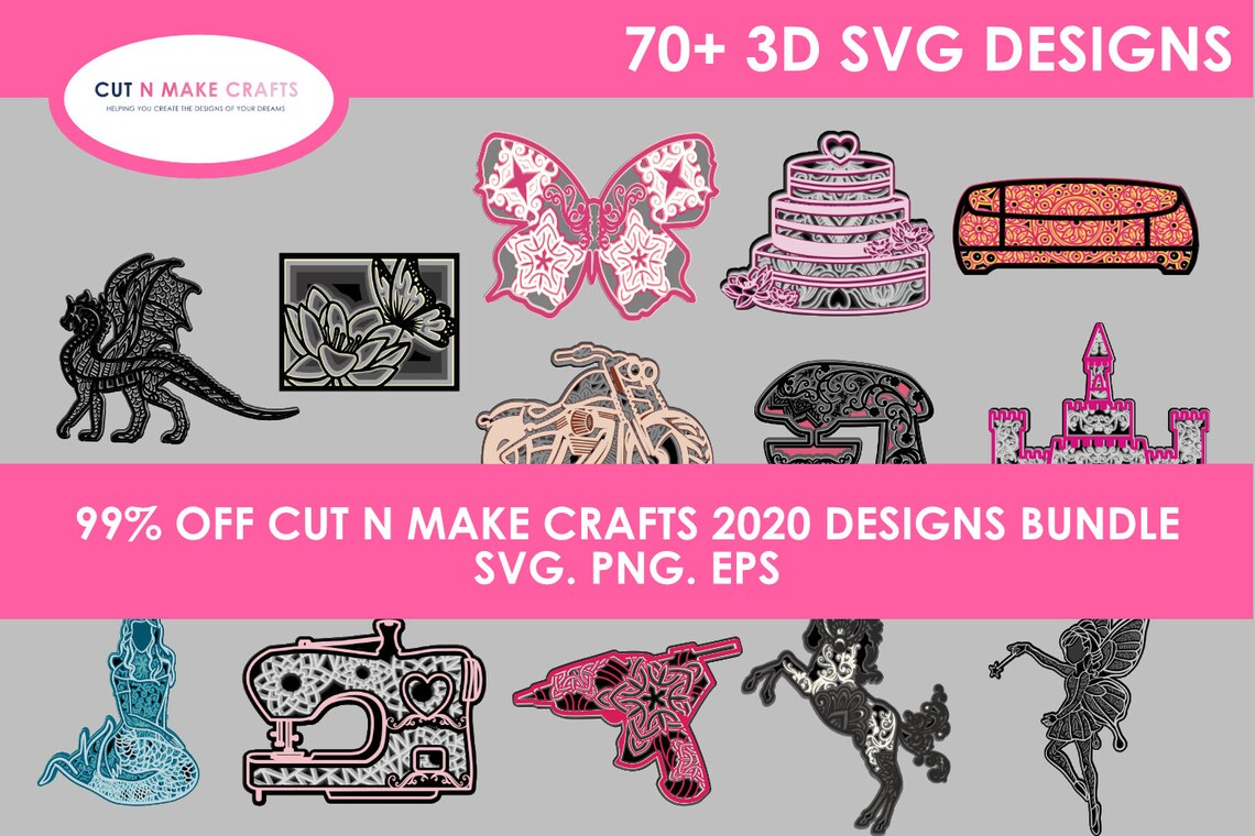 78 Designs MEGA 3D SVG Bundle Mandala SVG 3d Svg Layered - Etsy Australia