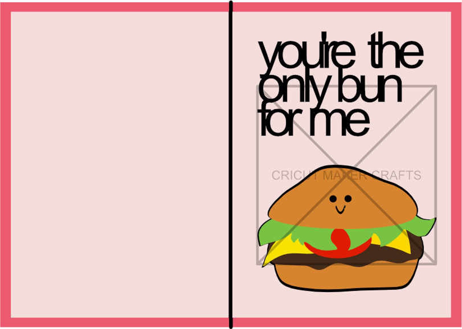 Kawaii Fast Food Pun Cards SVG Kit Bundle Burger Puns Fries - Etsy ...