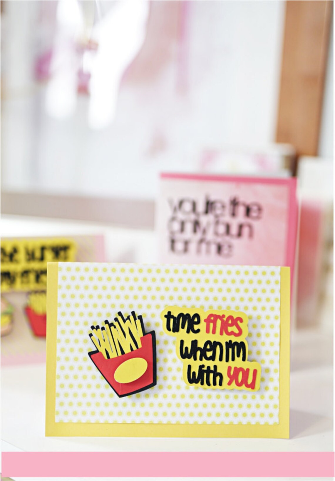 Kawaii Fast Food Pun Cards SVG Kit Bundle Burger Puns Fries - Etsy ...