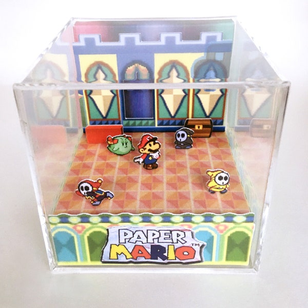 Paper Mario Toy - Etsy