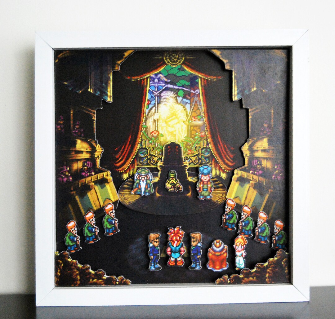 Chrono Trigger Court Trial Shadow Box - Etsy