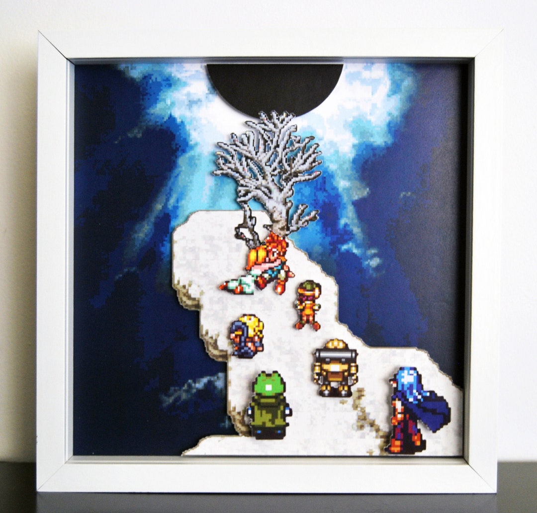 Chrono Trigger Deathpeak Shadow Box - Etsy