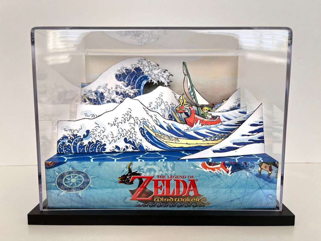 The Legend of Zelda the Wind Waker - Large Diorama - Retro Pixel Gamer ...