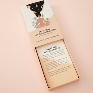 Affirmation Cards, Affirmation Card Deck, Self Care Cards, Mindfulness ...
