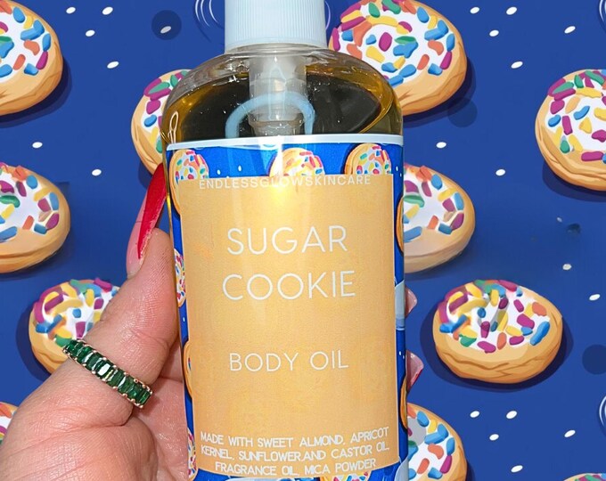 Birthday Cake Body Oil - Etsy