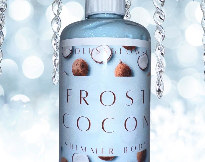 Frosted Coconut Shimmer Body Icing - Etsy