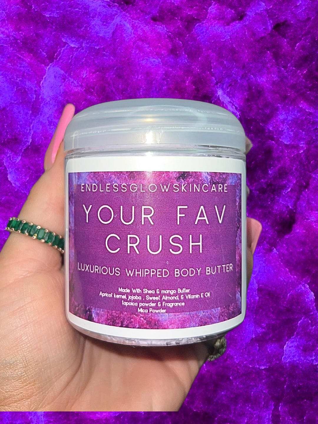 Your Fav Crush Unisex Luxurious Whipped Body Butter - Etsy
