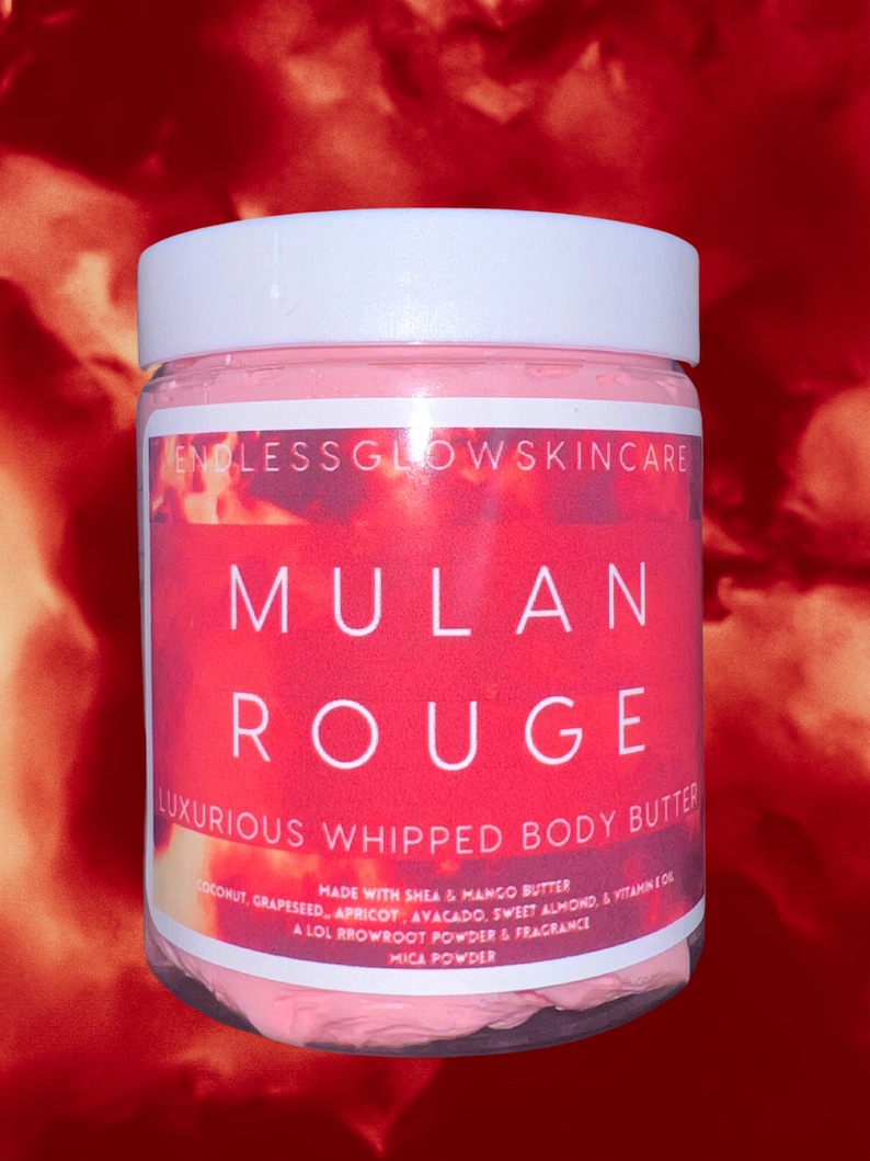Mulan Rouge Luxurious Whipped Body Butter - Etsy