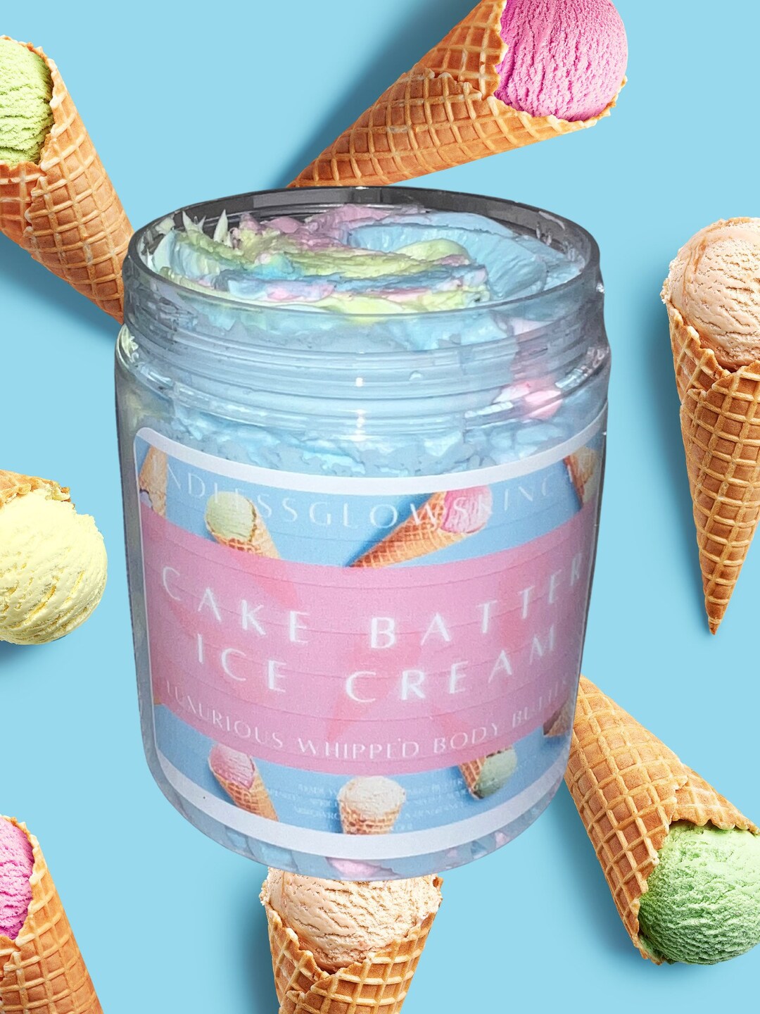 Cake Batter Ice Cream Luxurious Whipped Body Butter - Etsy