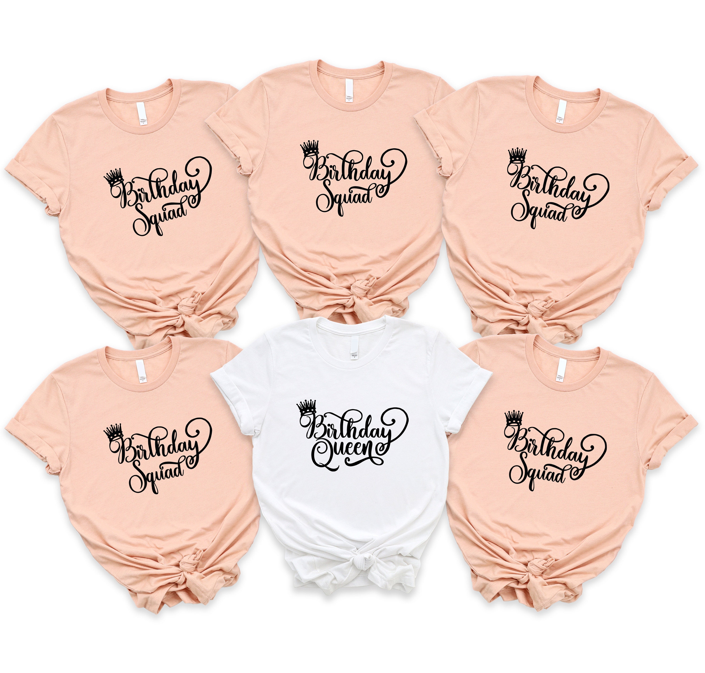 Birthday Squad T Shirt Birthday Squad Birthday Girl Shirt Etsy