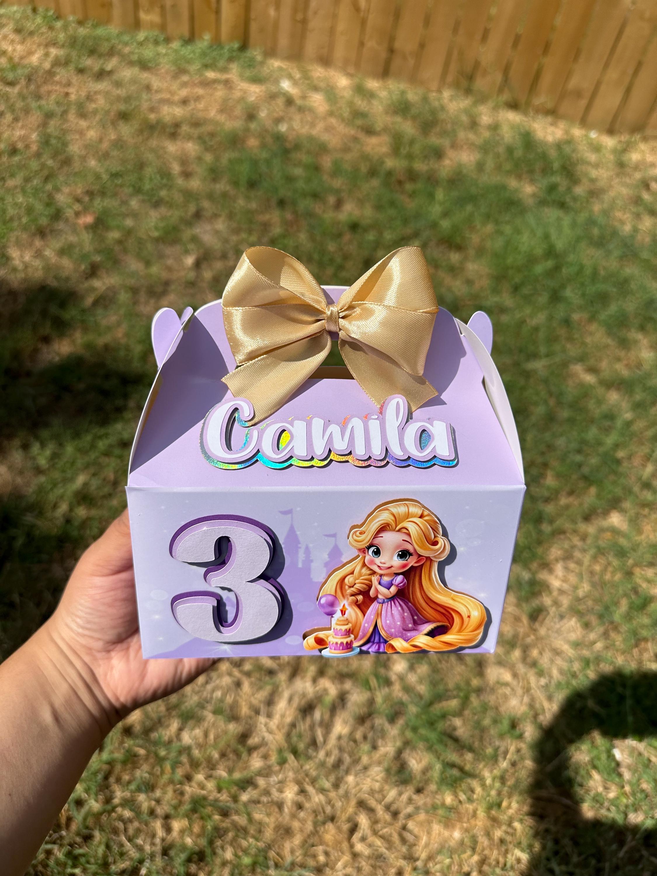 Tangled/ Rapunzel Candy Boxes/ Favor Boxes /goodie Bags / Custom Party ...